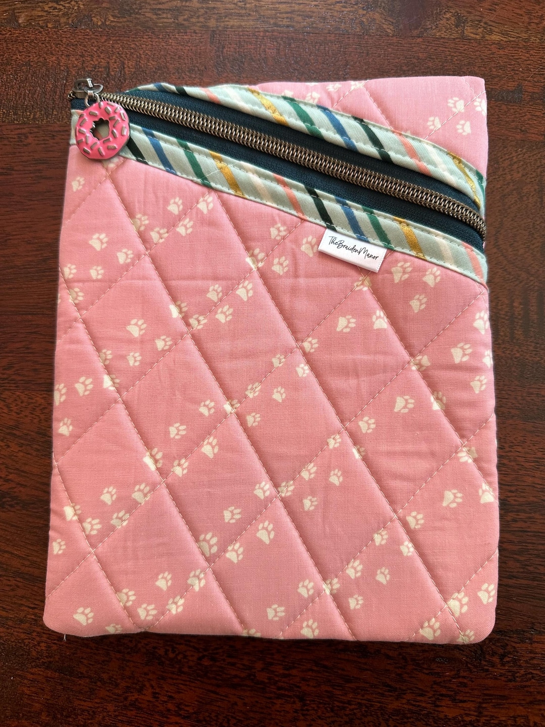 Pink Dog Paws E-reader Pouch (hemingway) - Etsy