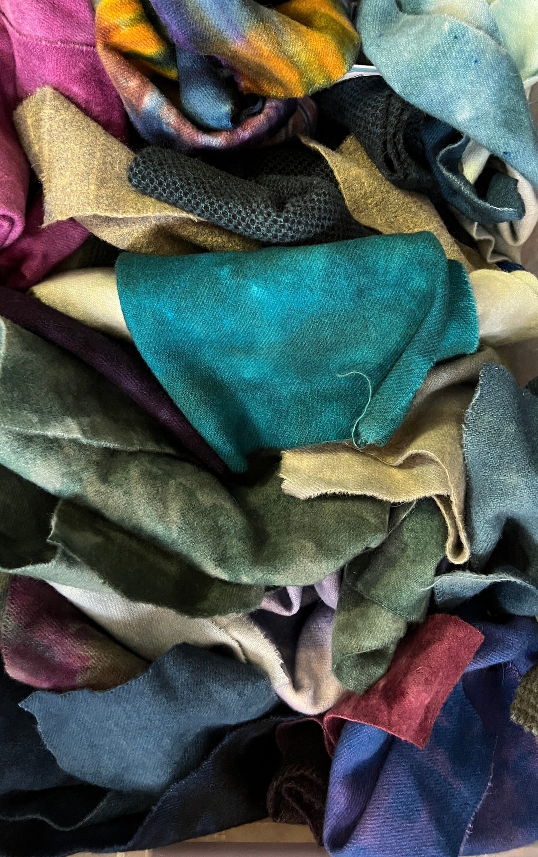 Wooly Scrap Bags - 1 Pound Bags - All Different!! - Etsy
