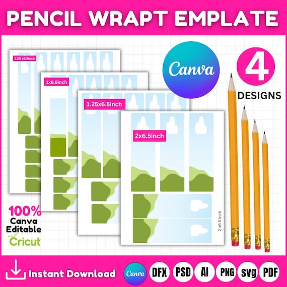 Editable Pencil Template