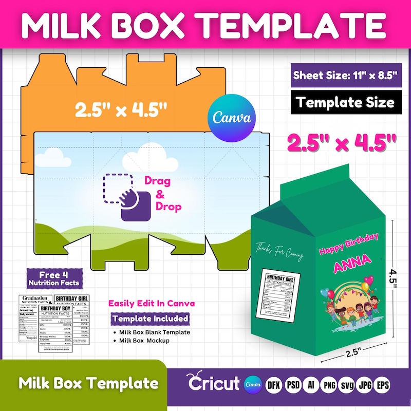 Milk Carton - Etsy