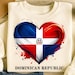 Dominican Heart Png, Sublimation Designs, Dominican Flag Png, Dominican ...
