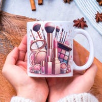 GRWM 16 Ounce Glass Cup With Decal, GRWM Girl Gifts, Makeup Girl Gifts ...
