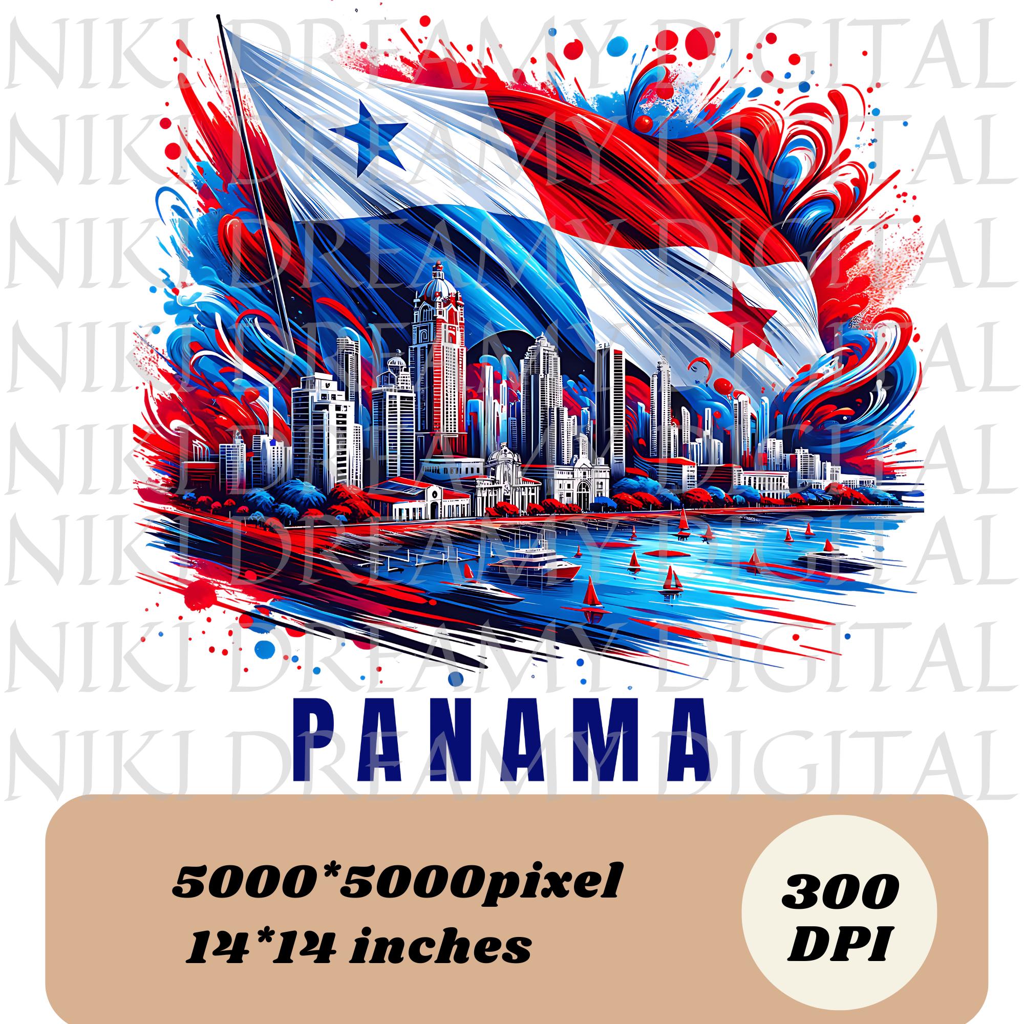 Panama PNG, Sublimation Designs, Panama Shirt, T-shirt Design ...