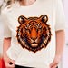 Sparkly Tiger PNG, T-shirt Design, Glitter Tiger Png, Tiger Shirt ...