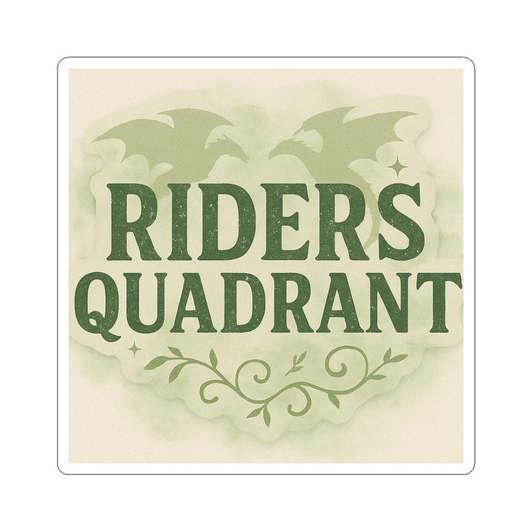 Riders Quadrant Sticker: Fourth Wing Inspired Vinyl Decal - Etsy