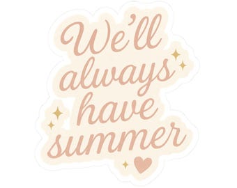 TSITP Sticker: Pastel Booktok Merch - We'll Always Have Summer - Etsy