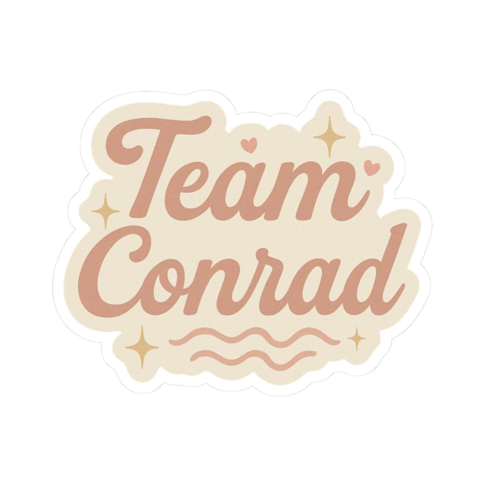 Team Conrad Sticker: the Summer I Turned Pretty Booktok Merch - Etsy
