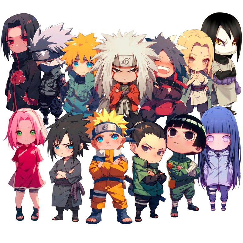 Naruto Stickers - Etsy