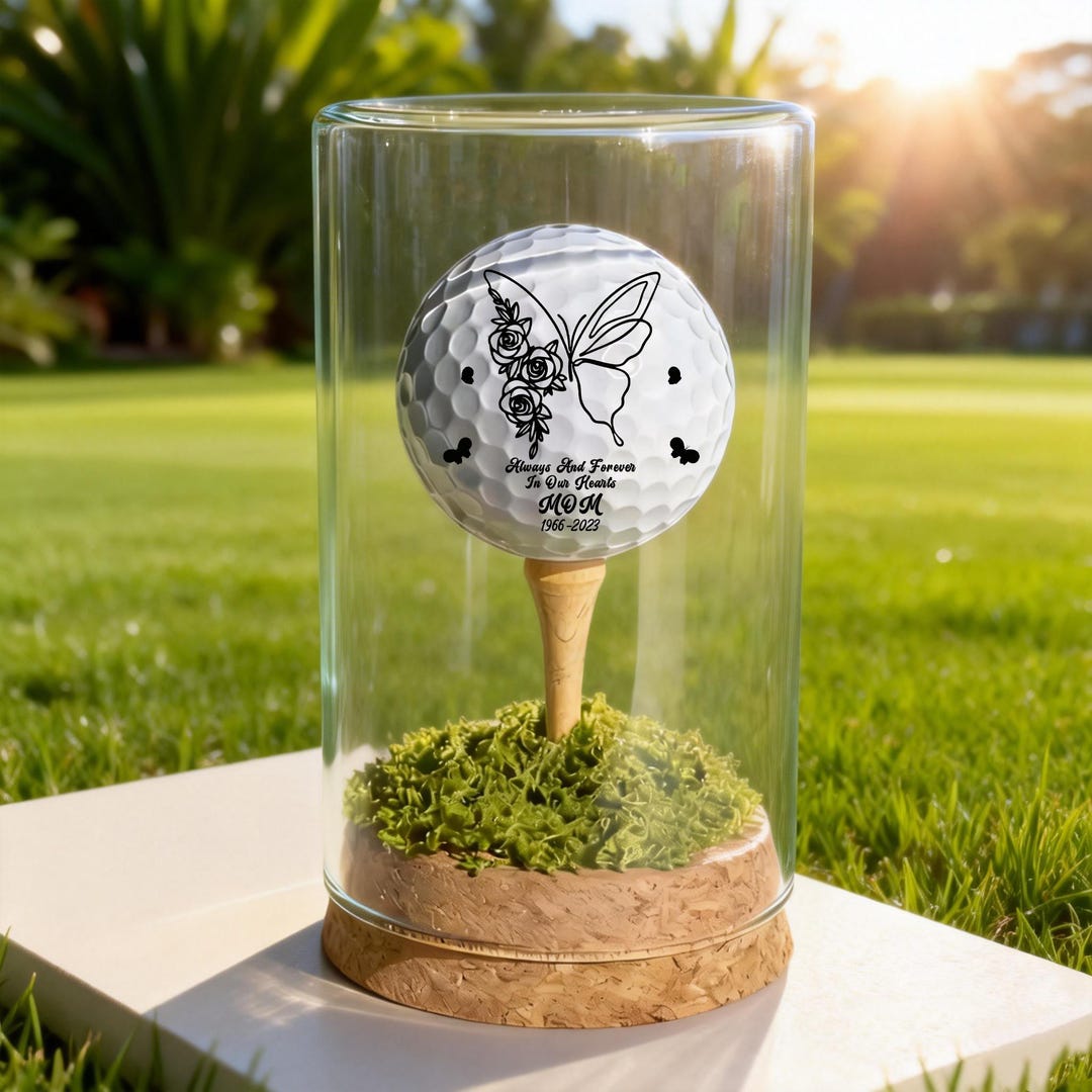 In Loving Memory Golf,forever Loved Golf Ball,custom Tribute Golf ...
