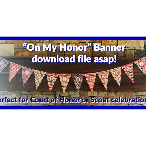 Boy Scouts Banner - Etsy