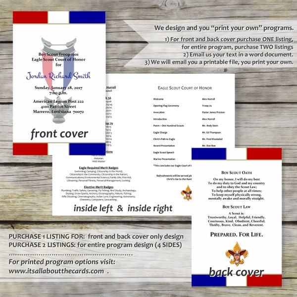 Eagle Scout Program - Etsy