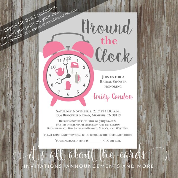 Around the Clock - Etsy