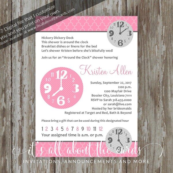 Around the Clock - Etsy