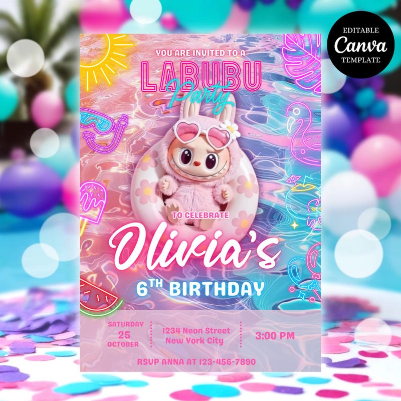 Labubu Party Decorations - Etsy