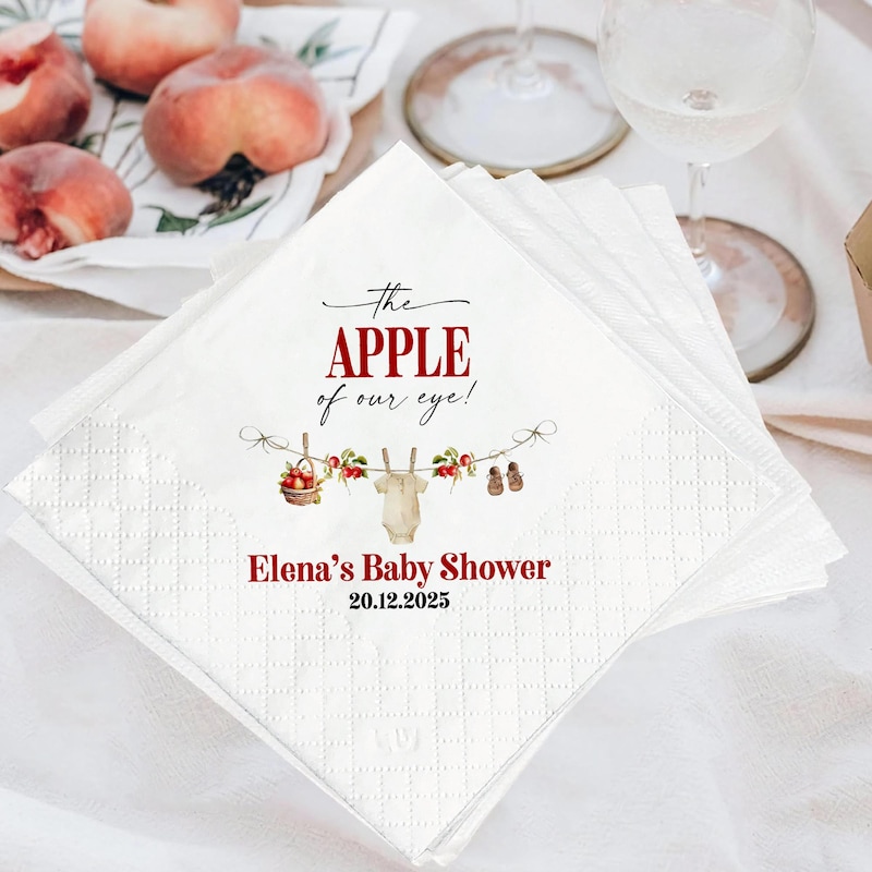 Apple Baby Shower - Etsy