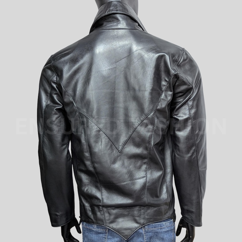 Papa V Inspired Jacket | Ghost Band Black Leather Coat | Gothic Pope ...