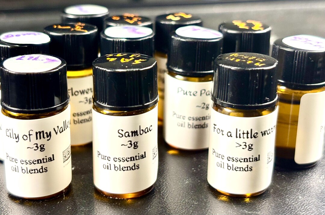 Fragrance Sample Using 100% Essential Oils Blend| Many Options: Woodsy ...