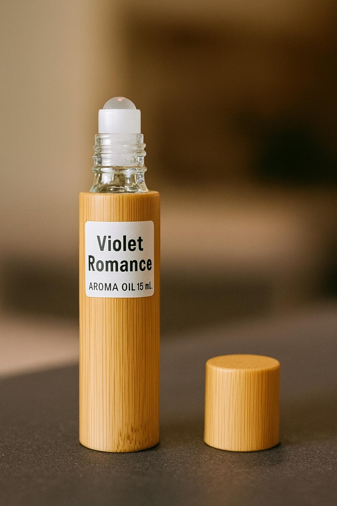 Violet Romance Floral Fragrance Roll On| Ambermusk and Violetflower ...