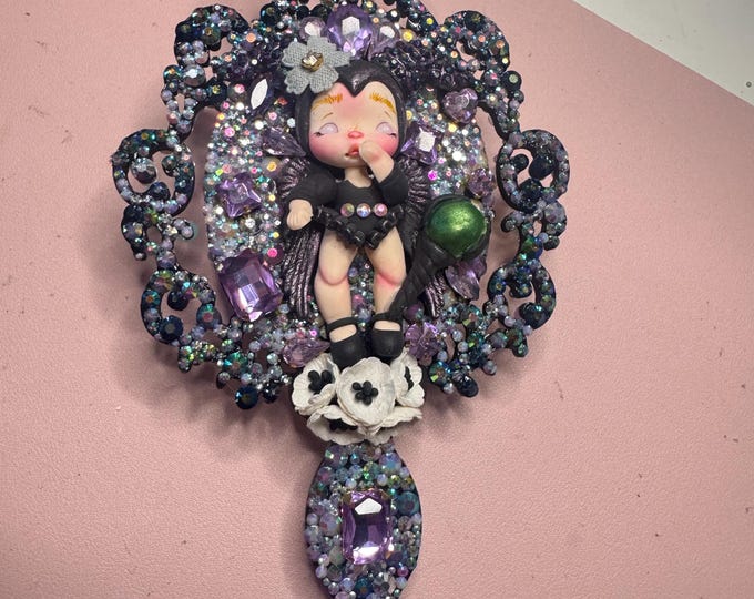 Maleficent Mirror - Etsy