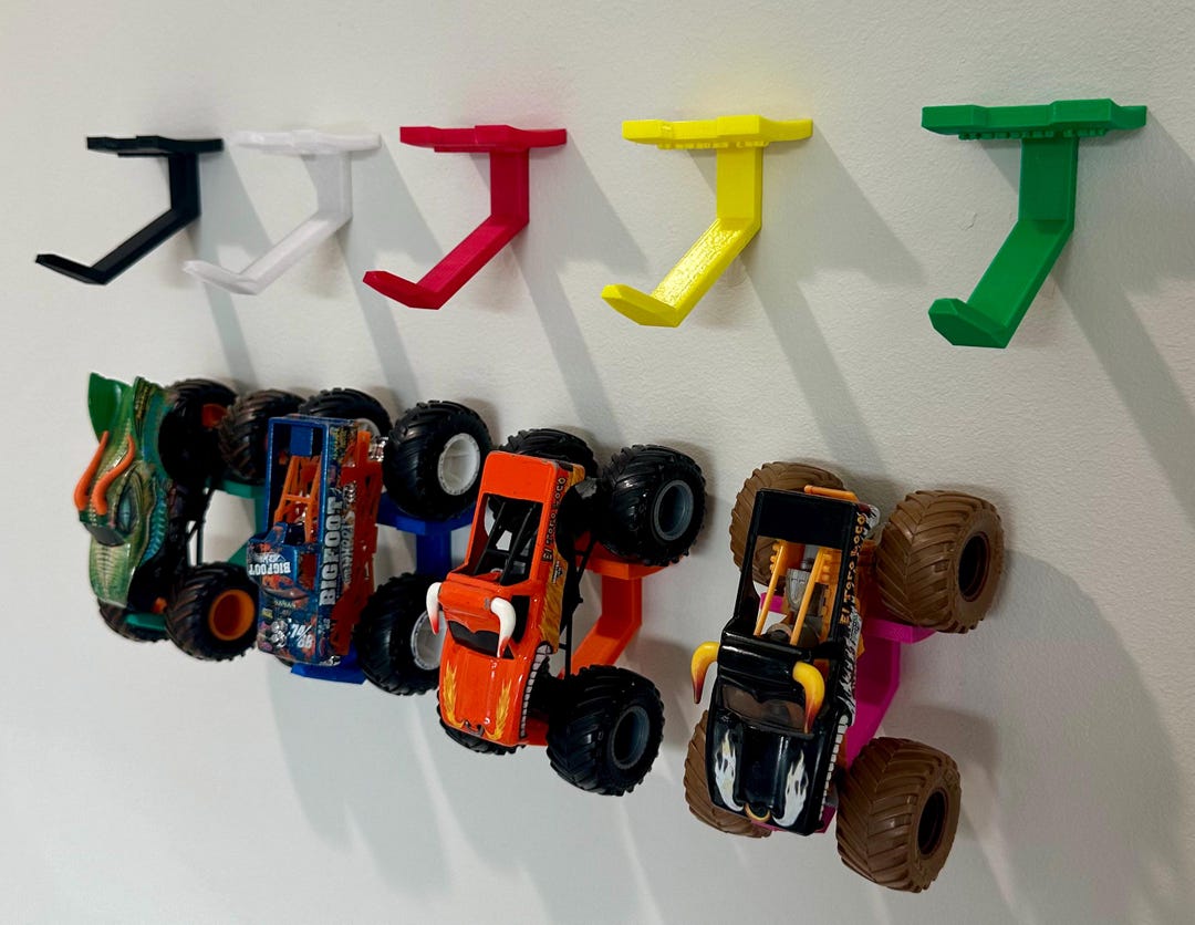 Monster Truck Wall & Desk Organizer. - Etsy