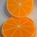 Orange Slice Coasters – Citrus Fruit Drink Coasters (set of 4) | Summer ...