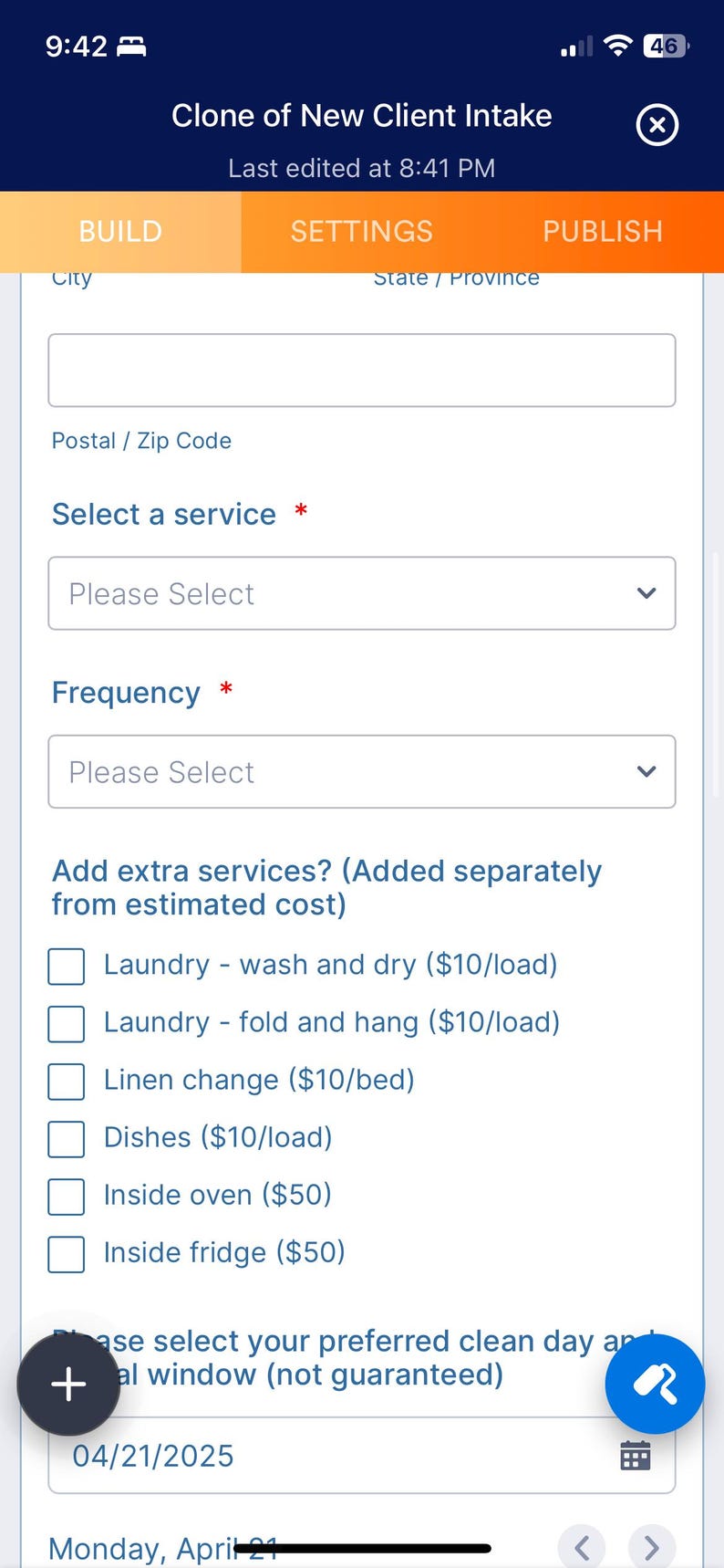 New Client Intake Form (online) - Etsy