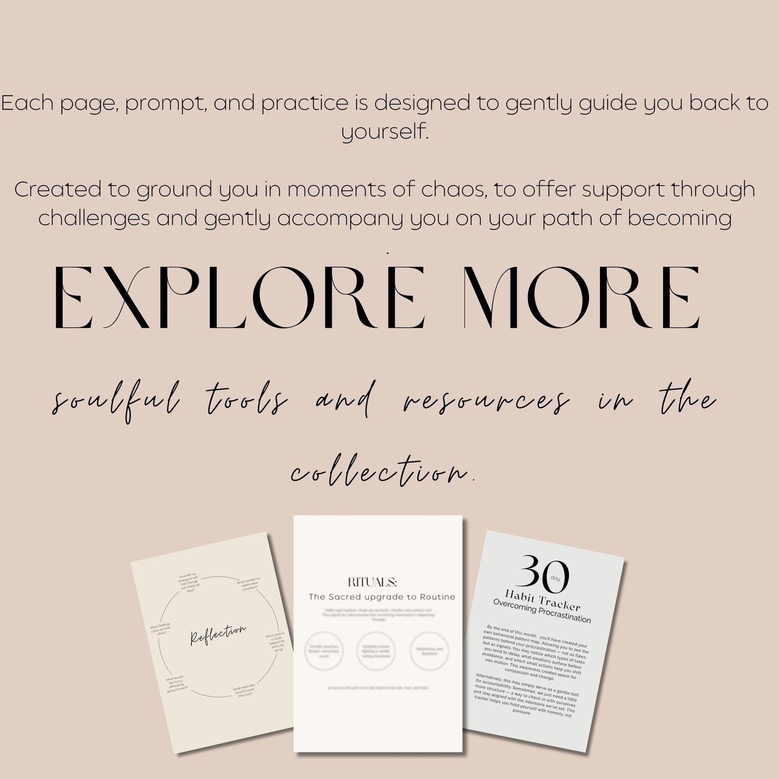 30-day Challenge & Affirmations PDF | Daily Prompts for Procrastination ...