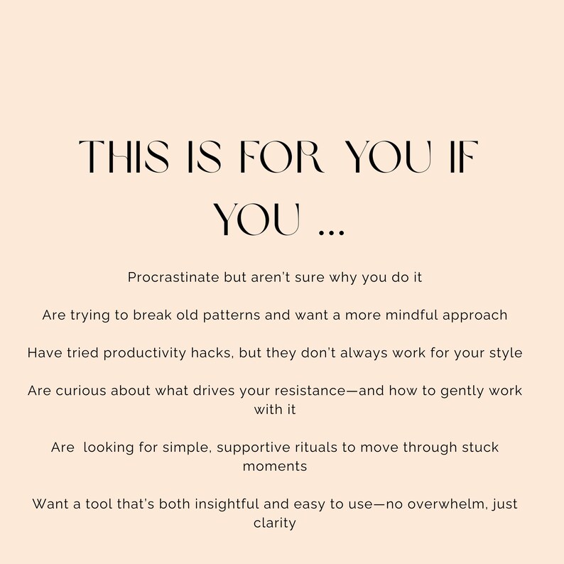 Procrastination Quiz and Support Tools | Printable A4 PDF | Self-growth ...