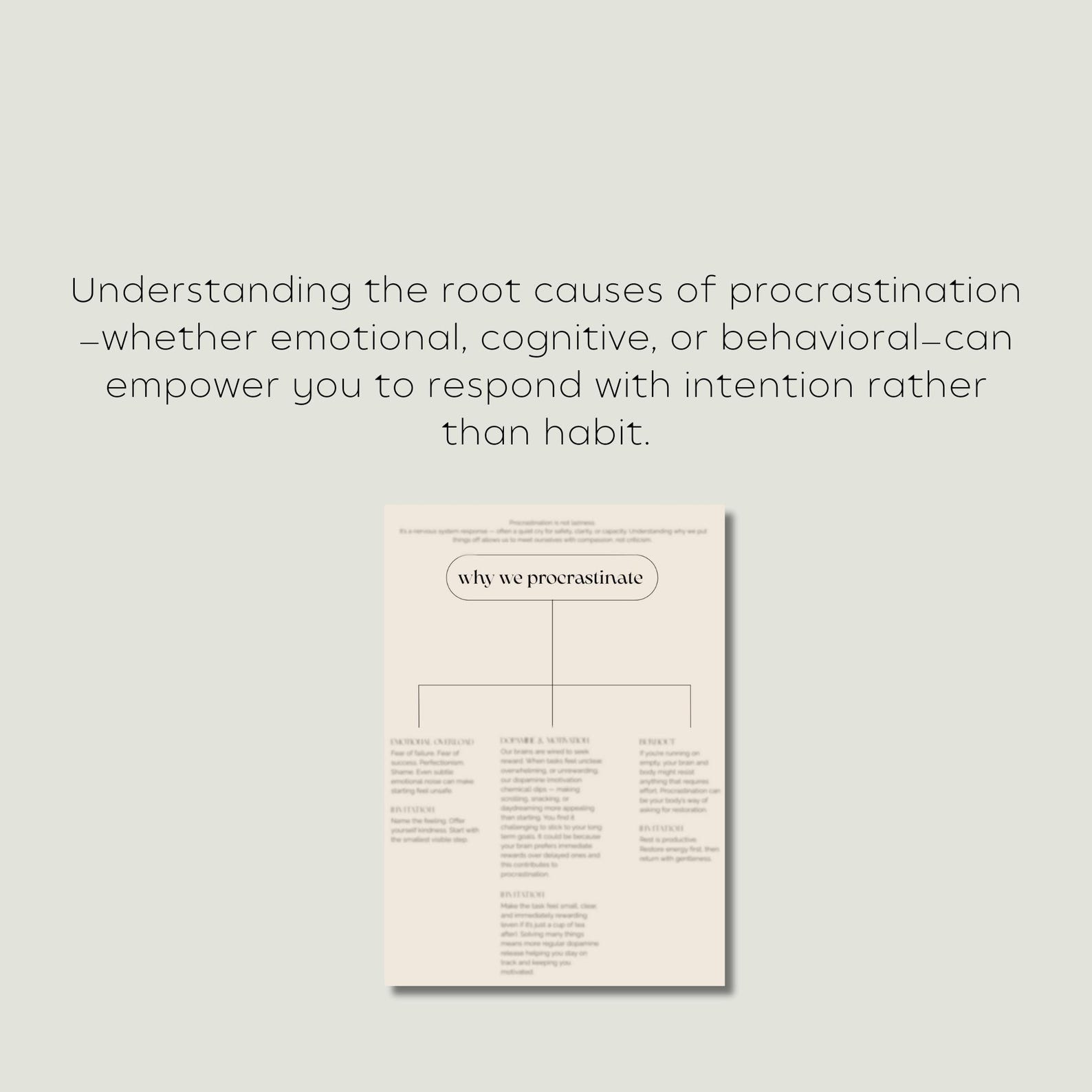 Procrastination Quiz and Support Tools | Printable A4 PDF | Self-growth ...