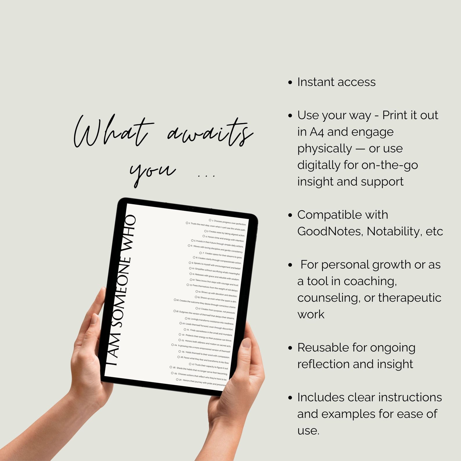 30-day Challenge & Affirmations PDF | Daily Prompts for Procrastination ...