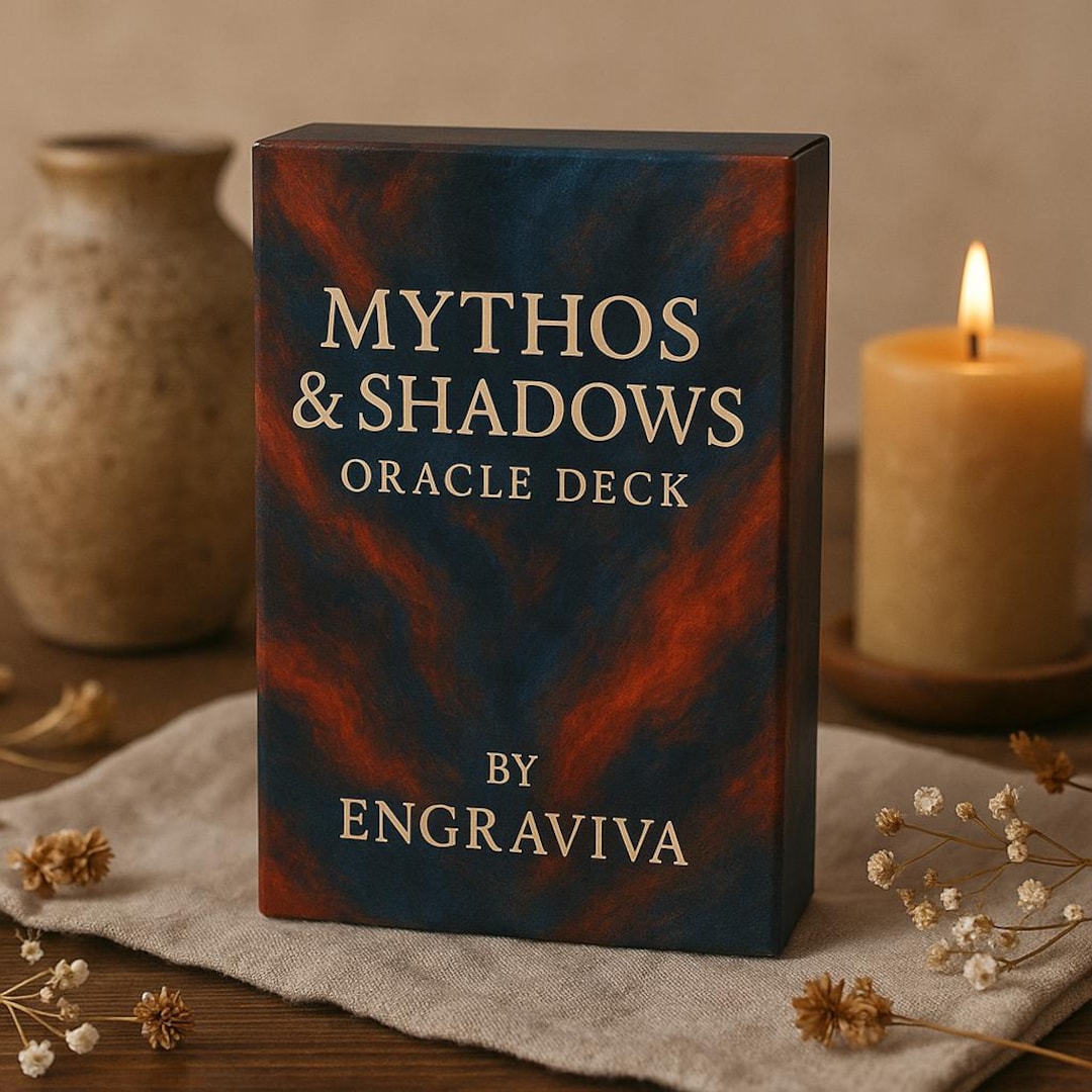 Mythos & Shadows Oracle Deck: Gothic Shadow Work Divination - Etsy