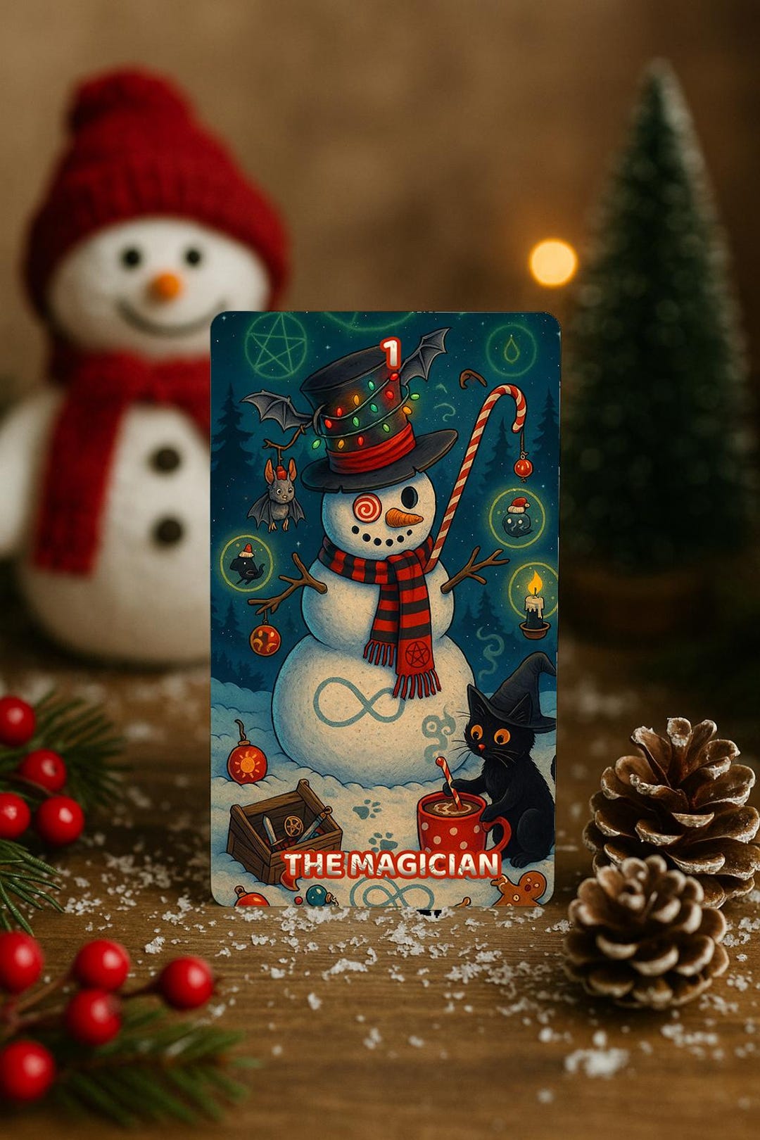 Mr Frosty the Snowman Tarot Deck Cards - Etsy