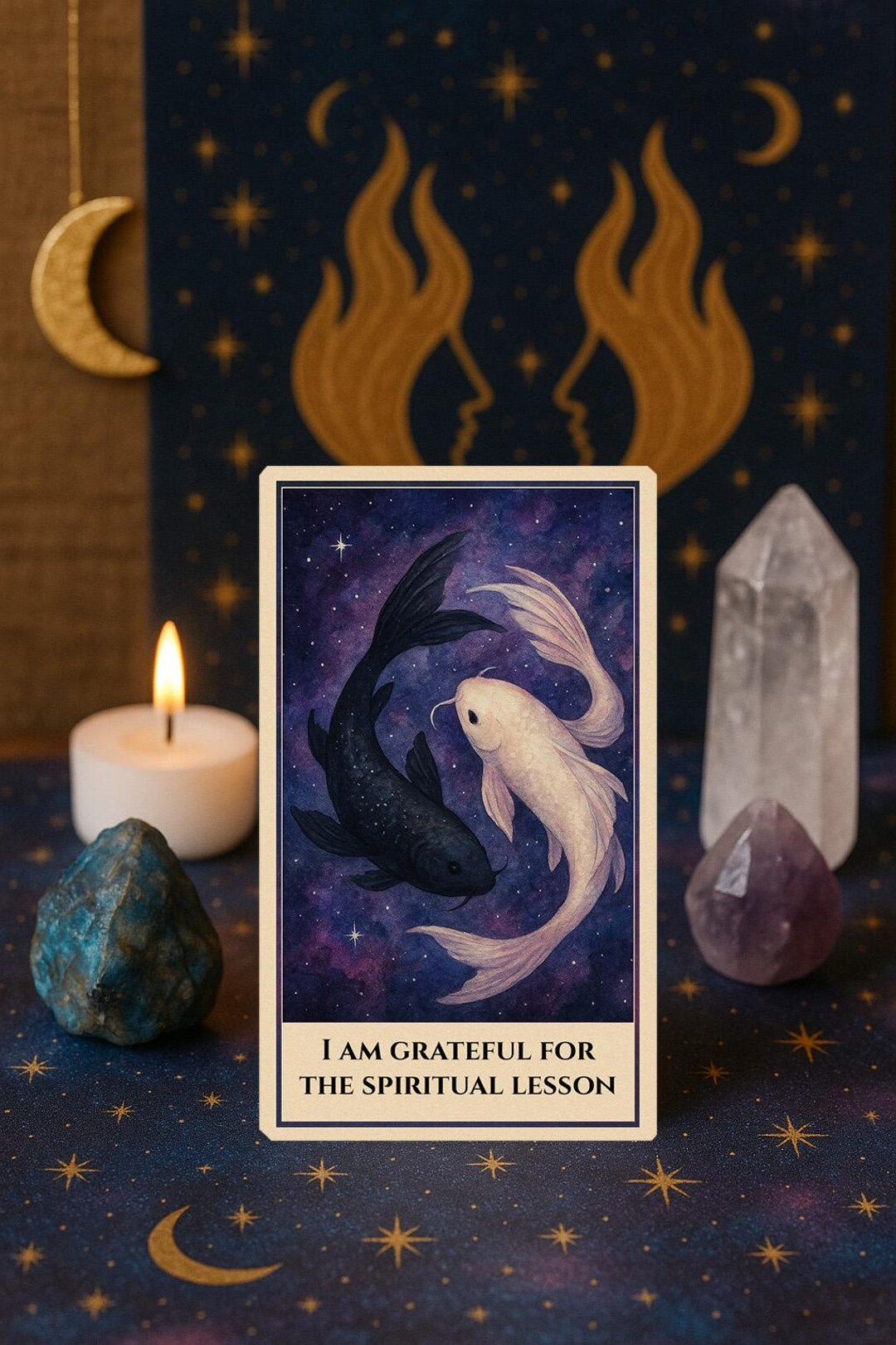 33 Twin Flames Cosmic Oracle Cards | Spiritual Love Messages Deck ...