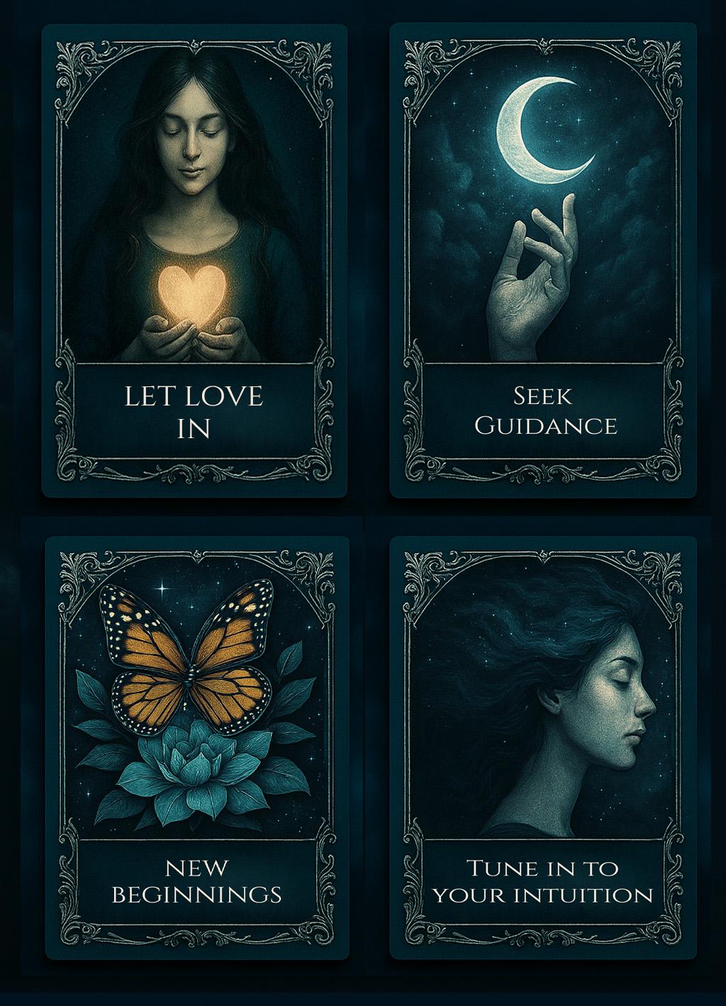 Inner Guidance Oracle Cards, the Hidden Mystic Oracles Deck (3rd Edition) - Etsy
