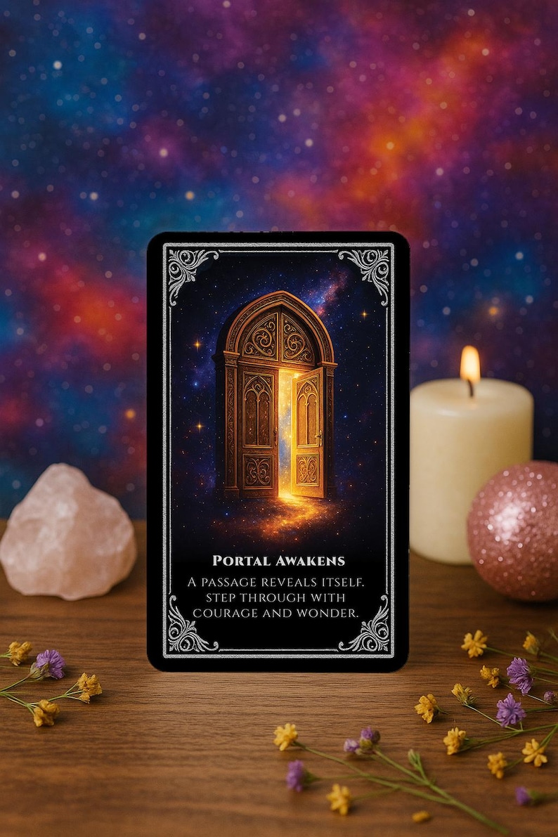 Seeds of Stardust Oracle Deck - Cosmic Oracle Cards Affirmations - Etsy