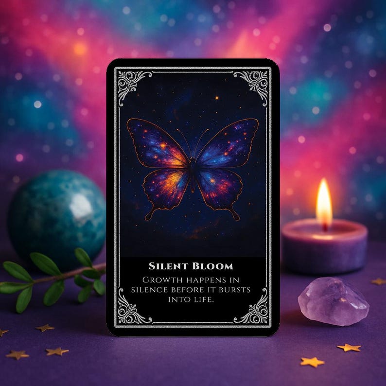 Seeds of Stardust Oracle Deck - Cosmic Oracle Cards Affirmations - Etsy