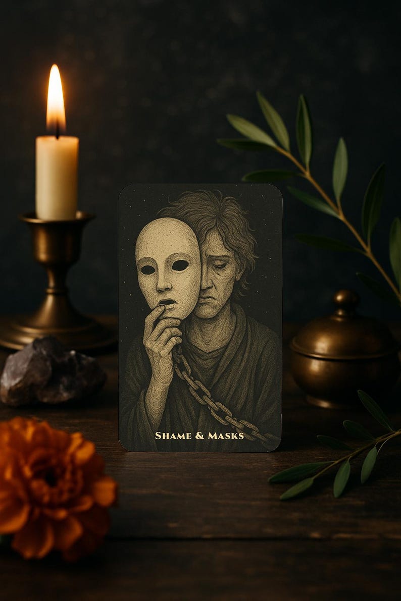 Silent Wounds Shadow Work Oracle Deck: Inner Child Healing, Trauma ...