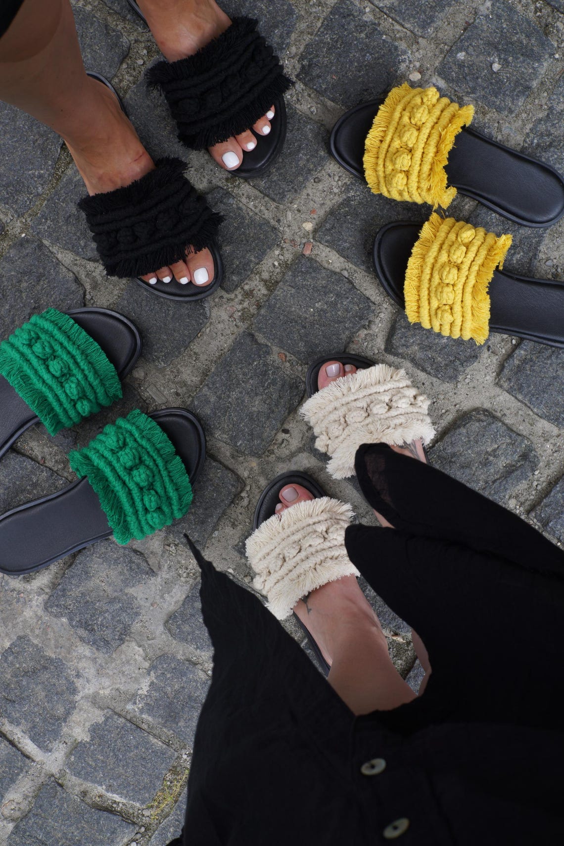 Macrame Slippers Tutorial (macrame Only) - Etsy