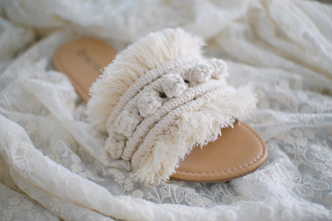 Macrame Slippers Tutorial (macrame Only) - Etsy
