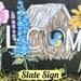 Birdhouse Welcome Sign, Garden Sign, Porch Welcome Sign, Porch Decor ...