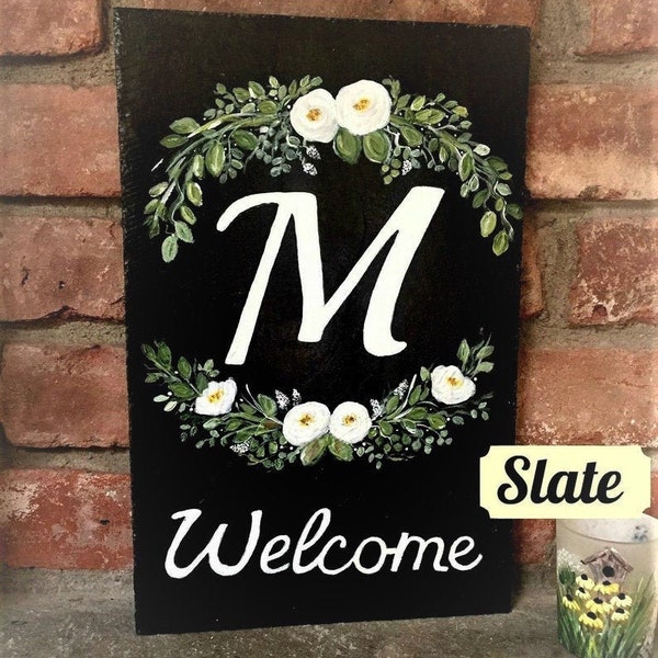 Hand Painted Slate - Etsy