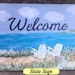 Summer Welcome Sign Summer Porch Decor Outdoor Welcome Sign | Etsy
