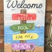 Personalized Summer Welcome Sign Beach Welcome Sign Pool - Etsy