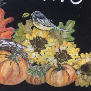 Autumn Welcome Sign, Slate Sign, Fall Door Decor, Porch Sign, Autumn ...