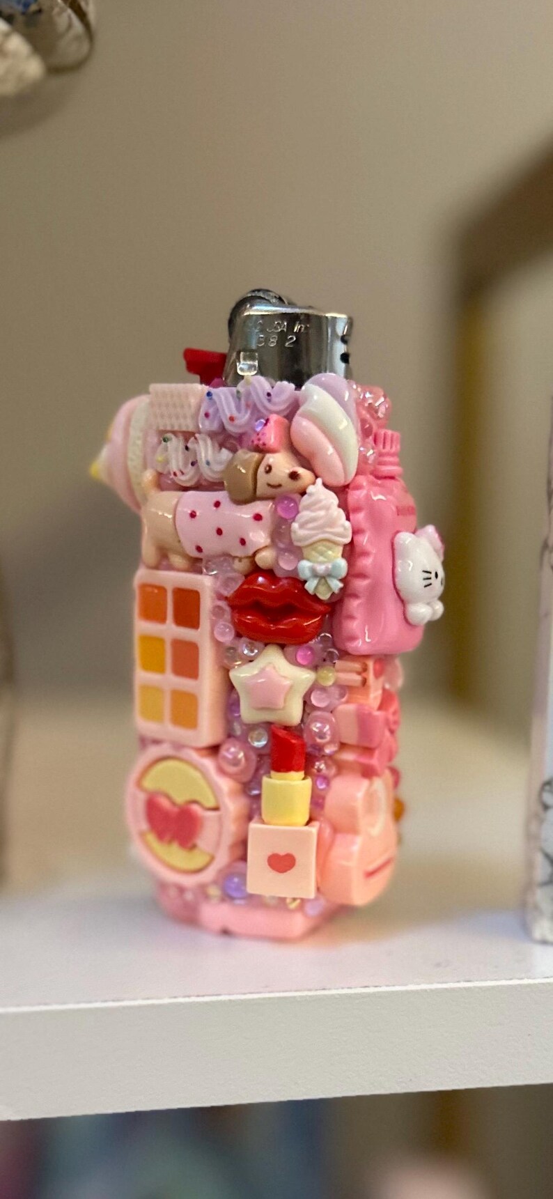 Rainbow Dreams Sculptural Lighter Case, Jelly Beans, Makeup Charms - Etsy