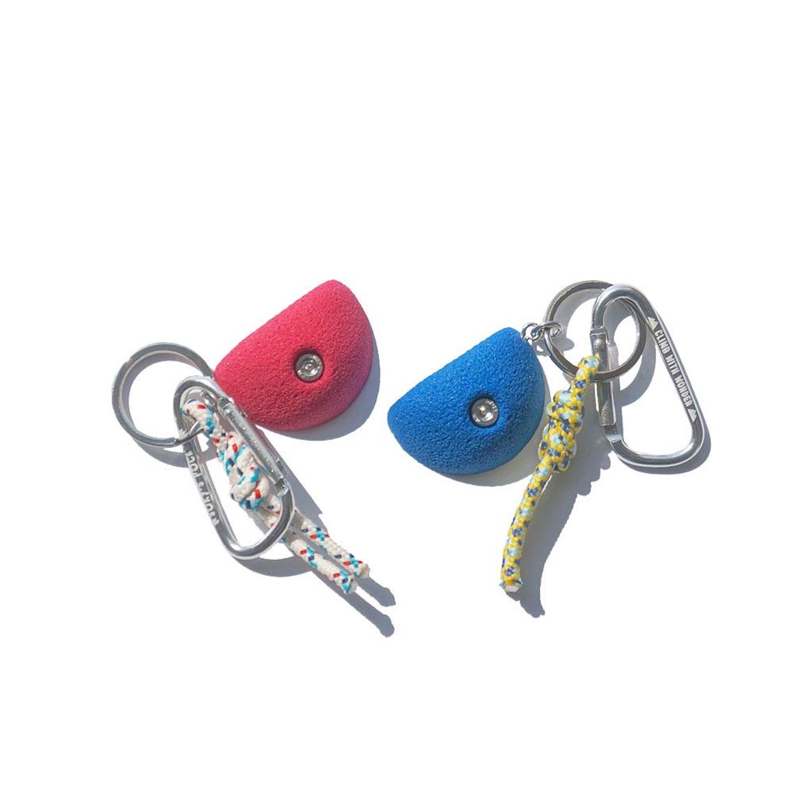 Climbing Hold Rope Keychains - Jug - Etsy