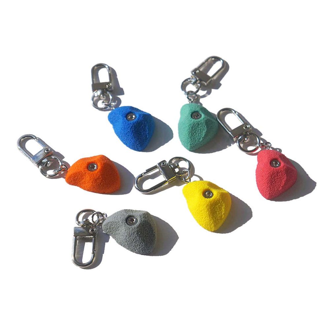 Climbing Hold Mini Keychain - Gem - Etsy