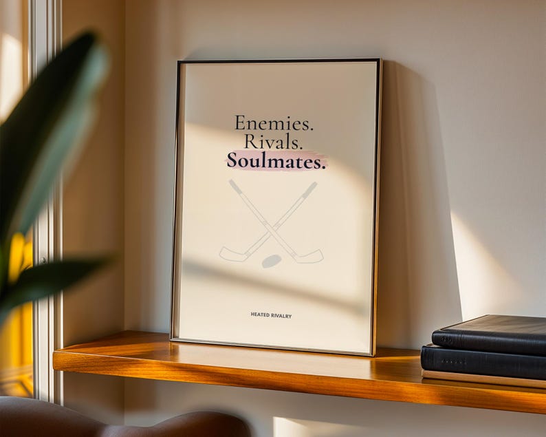 Heated Rivalry Inspired Quote Wall Art Hollander Rozanov Wall Decor ...