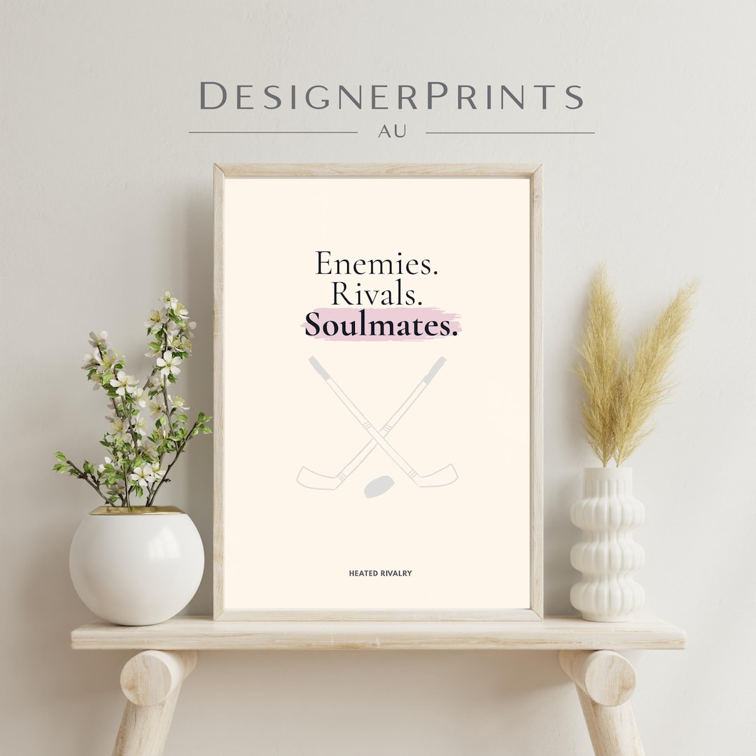 Heated Rivalry Inspired Quote Wall Art Hollander Rozanov Wall Decor ...