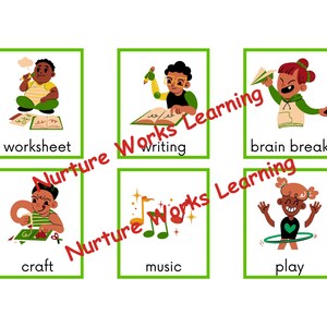 Printable Visual Schedule for Kids | Autism Routine Chart | Speech ...